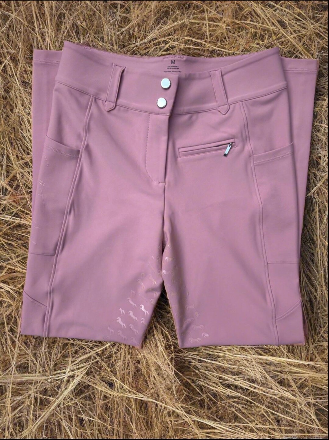 Baby Pink Breeches Full-seat Silicone Grip - Etsy