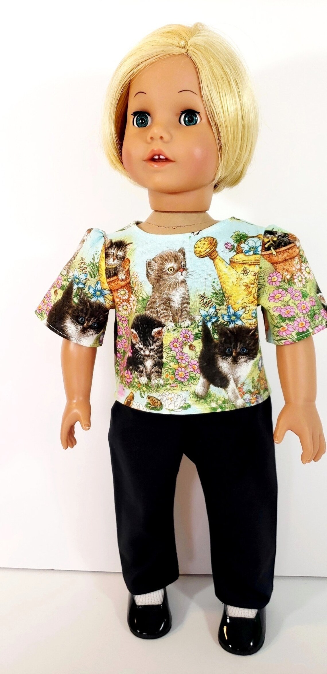 Doll Pants / Black Doll Pants For 18 Inch Doll / Doll Slacks / | Etsy