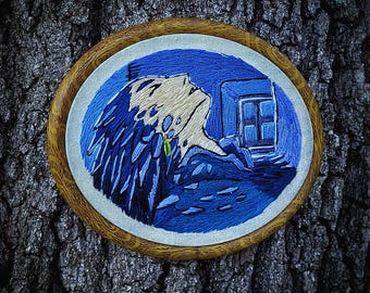 Turbo Granny (turbo Baba) Hand-made Embroidery, Dan Da Dan - Etsy