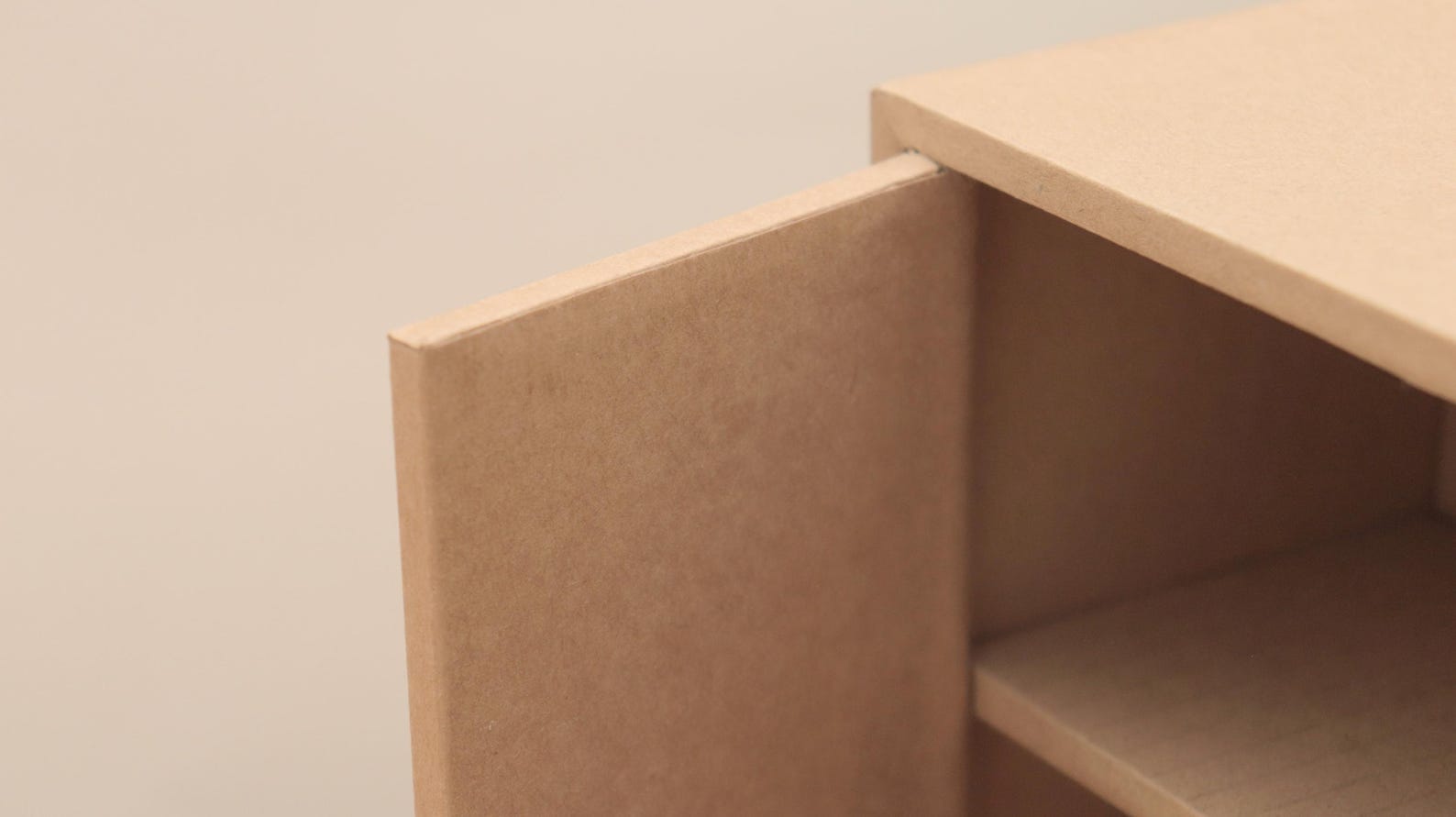 A4 Printable 1/2 Scale PDF Template for A Mini Cabinet [cardboard DIY ...