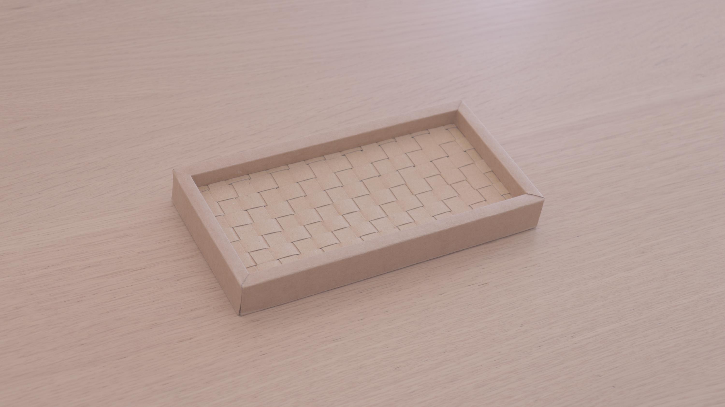 Cardboard Crafts DIY Desktop Organizer Set : A4 Printable Template (PDF ...