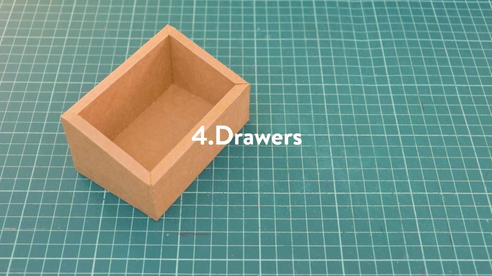 DIY | Cardboard Crafts - A Tool Box A4 Printable 1/2 Scale Template - Etsy