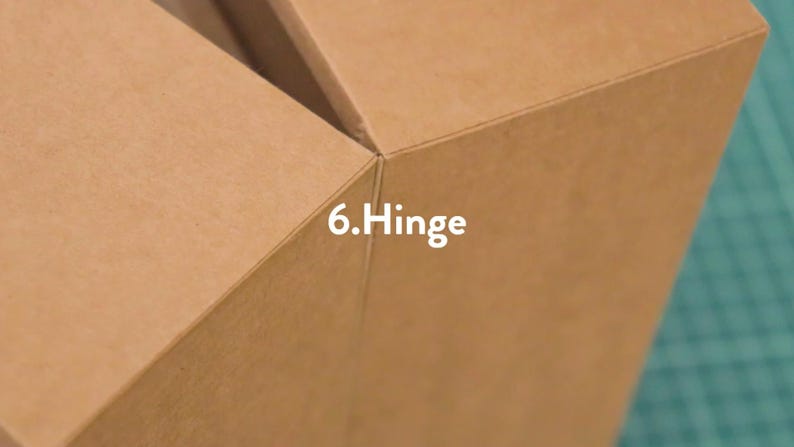 DIY | Cardboard Crafts - A Tool Box A4 Printable 1/2 Scale Template - Etsy