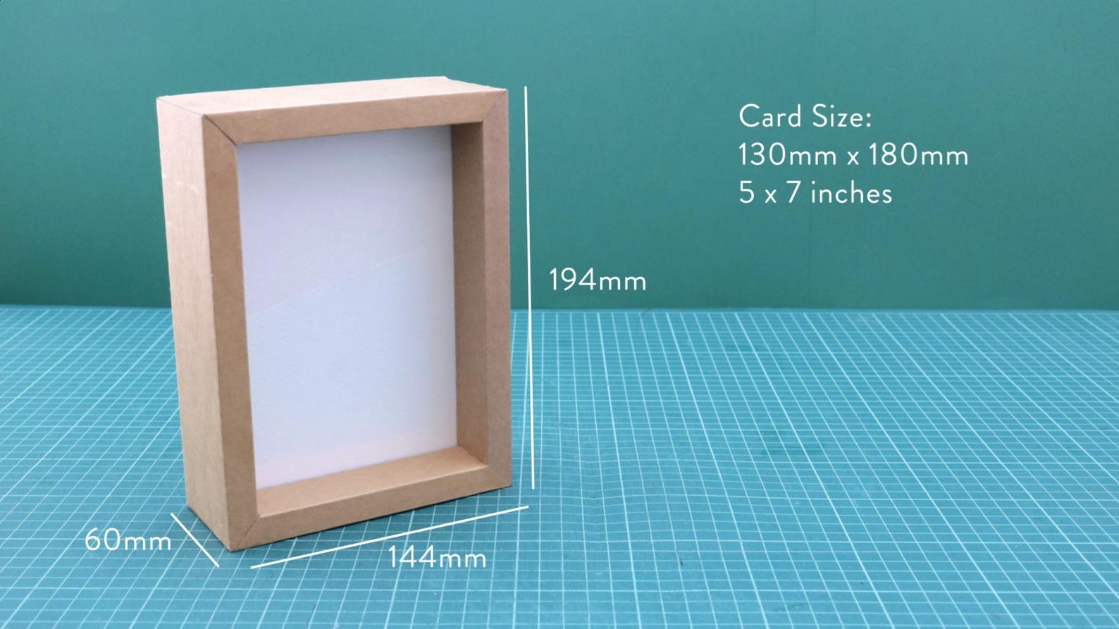 Upcycled Cardboard Picture Frame Template: A4 Printable PDF, 2 Sizes - Etsy
