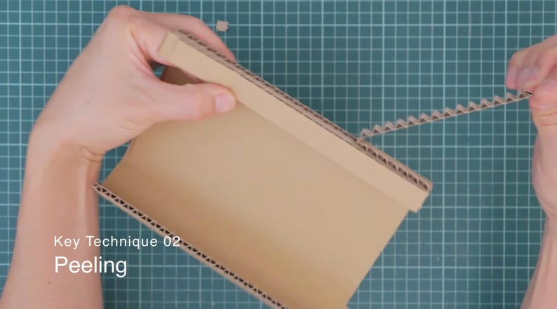 DIY | Cardboard Crafts - A Tilt Down Box A4 Printable 1/2 Scale ...