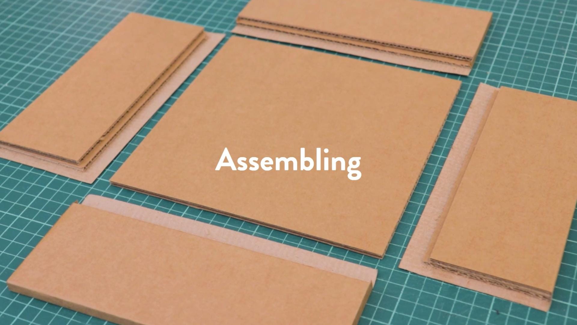 DIY | Cardboard Crafts - A Tool Box A4 Printable 1/2 Scale Template - Etsy