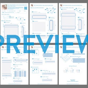 DIY | Cardboard Crafts - A Jewelry Box (stackable, Lid Stay) A4 ...