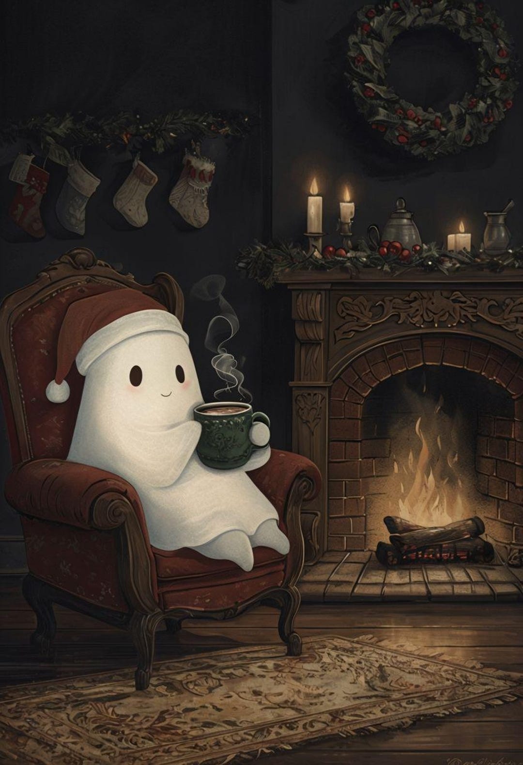 Digital Christmas Wall Art Set - Etsy