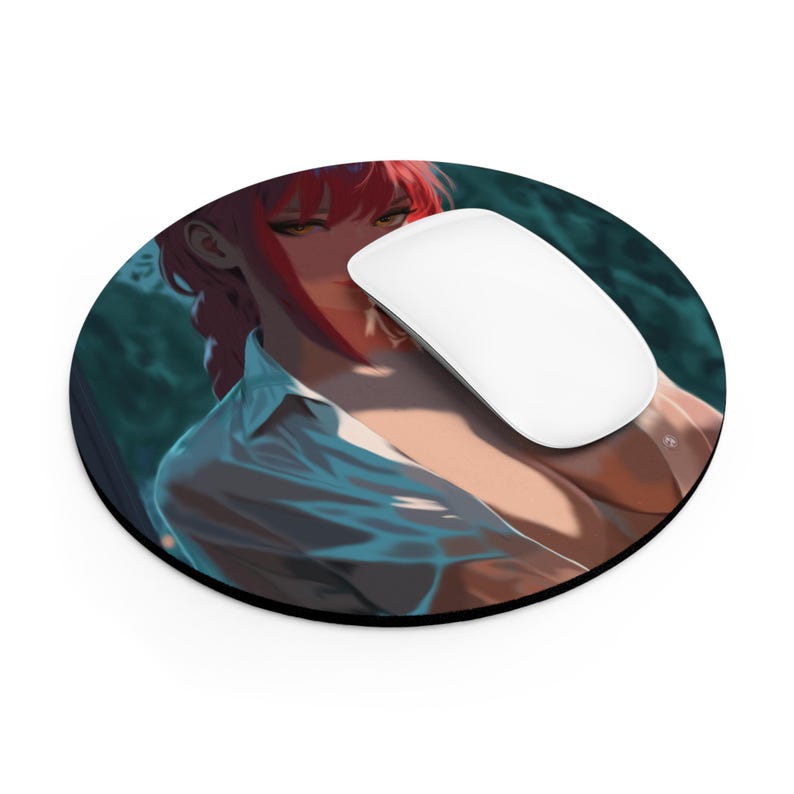 Anime Gaming Deskmat Waifu Artwork Makima Gaming Accessory Desk Decor ...