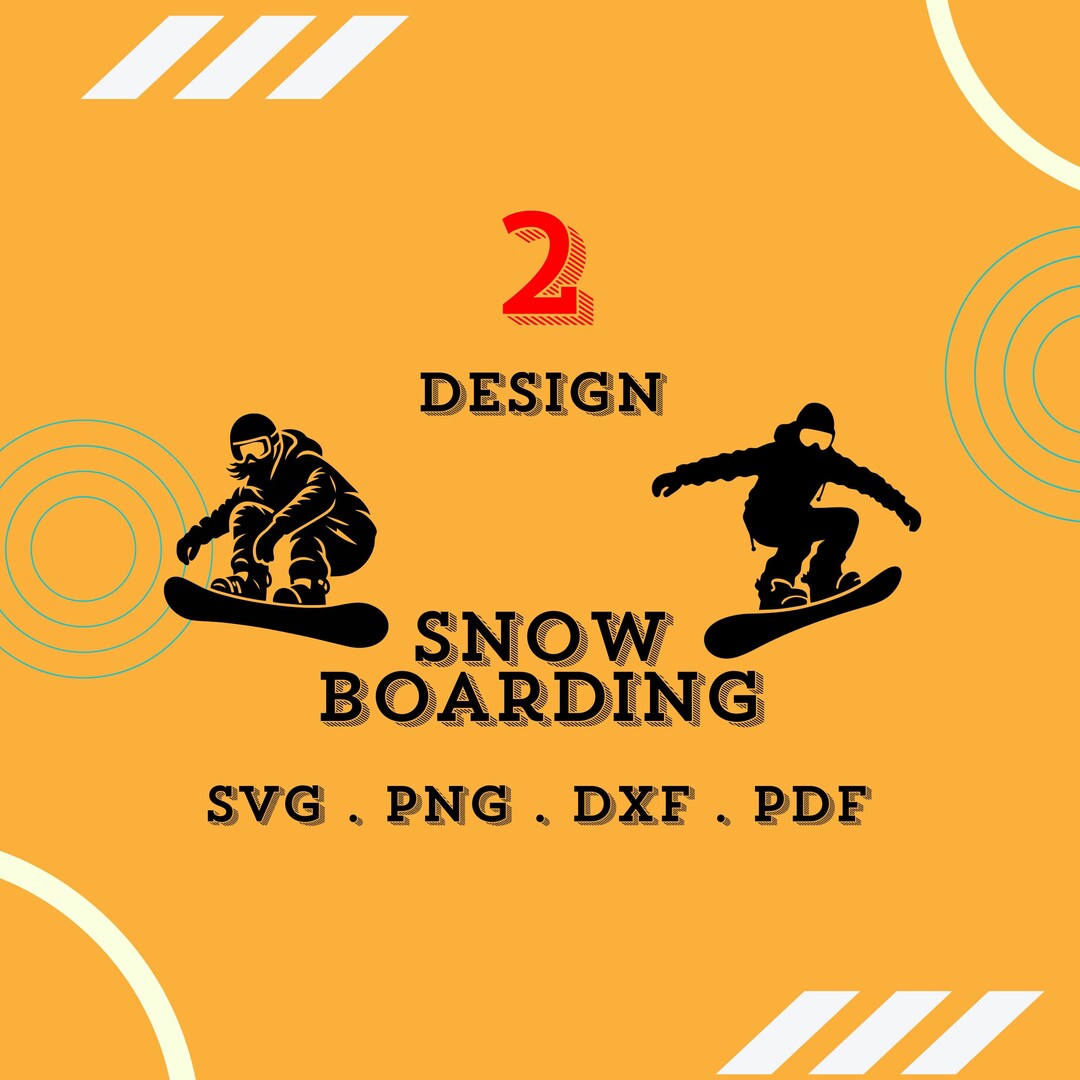 Snowboarding SVG, Snowboard SVG, Pdf, Png, Clipart, Cut File for Cricut ...