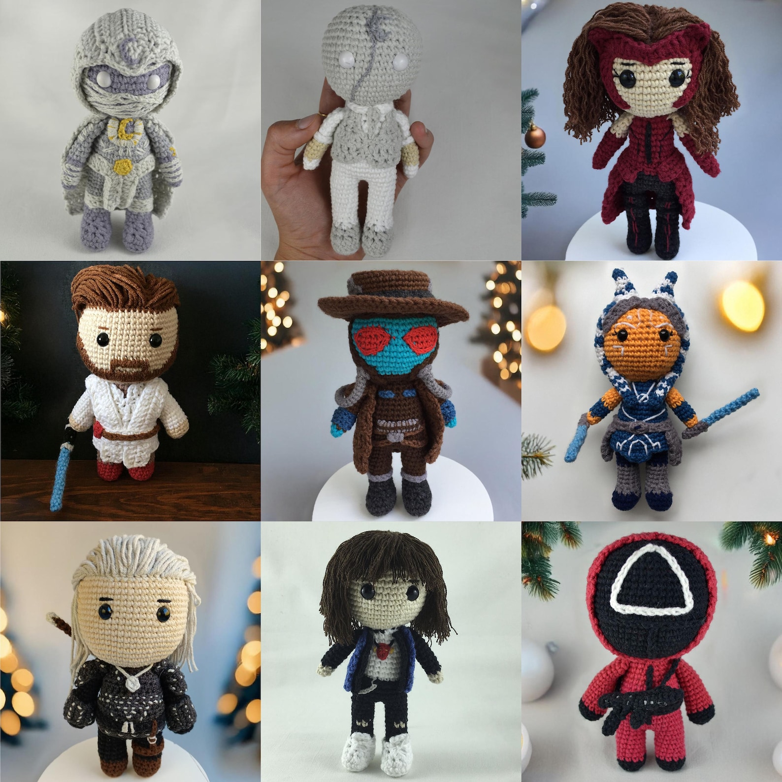 50 Crochet Patterns Bundle | Superheroes & Iconic Characters PDF ...