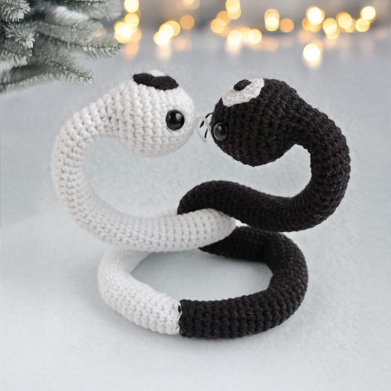 Snake Crochet Pattern Handmade Amigurumi Decor, Amigurumi Snake Crochet ...