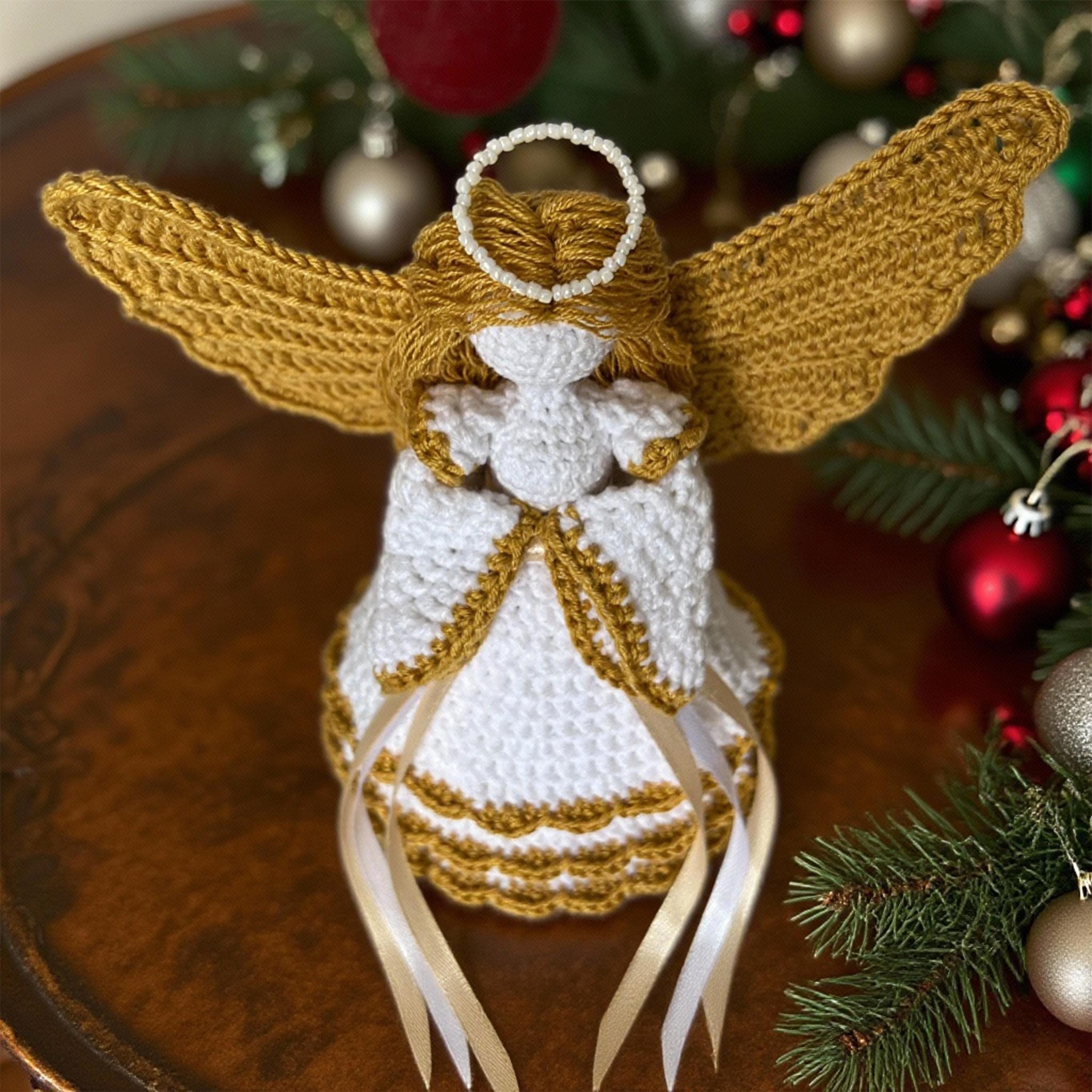 Crochet Christmas Angel Pattern: Amigurumi Holiday Doll (PDF Pattern ...