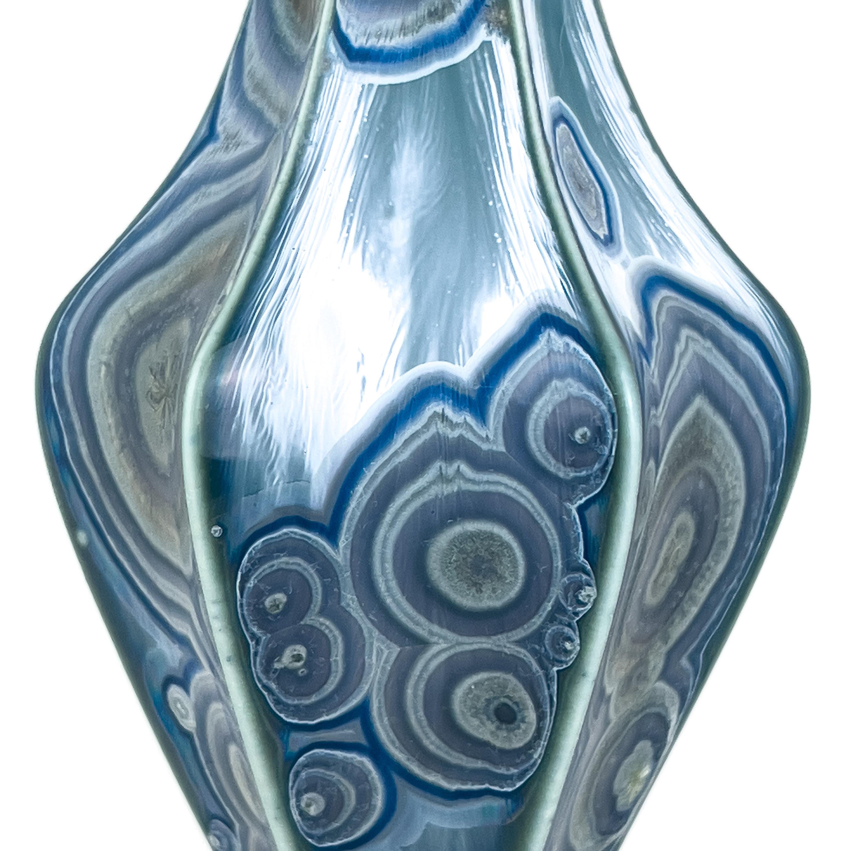 Crystalline Fluted Ornament - Phils Blue - Etsy
