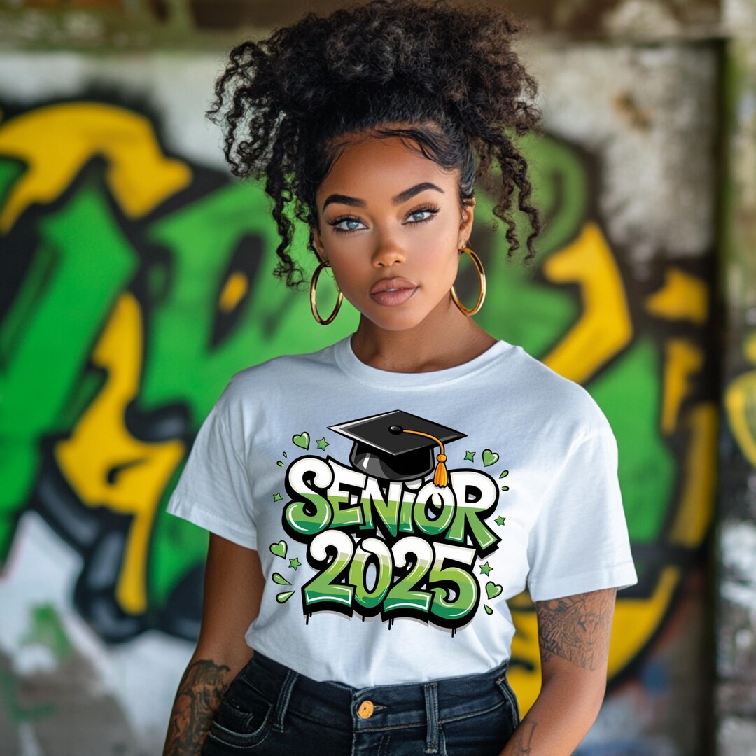 Senior 2025 PNG Bundle | 28 Graduation Shirt Designs | Senior ...