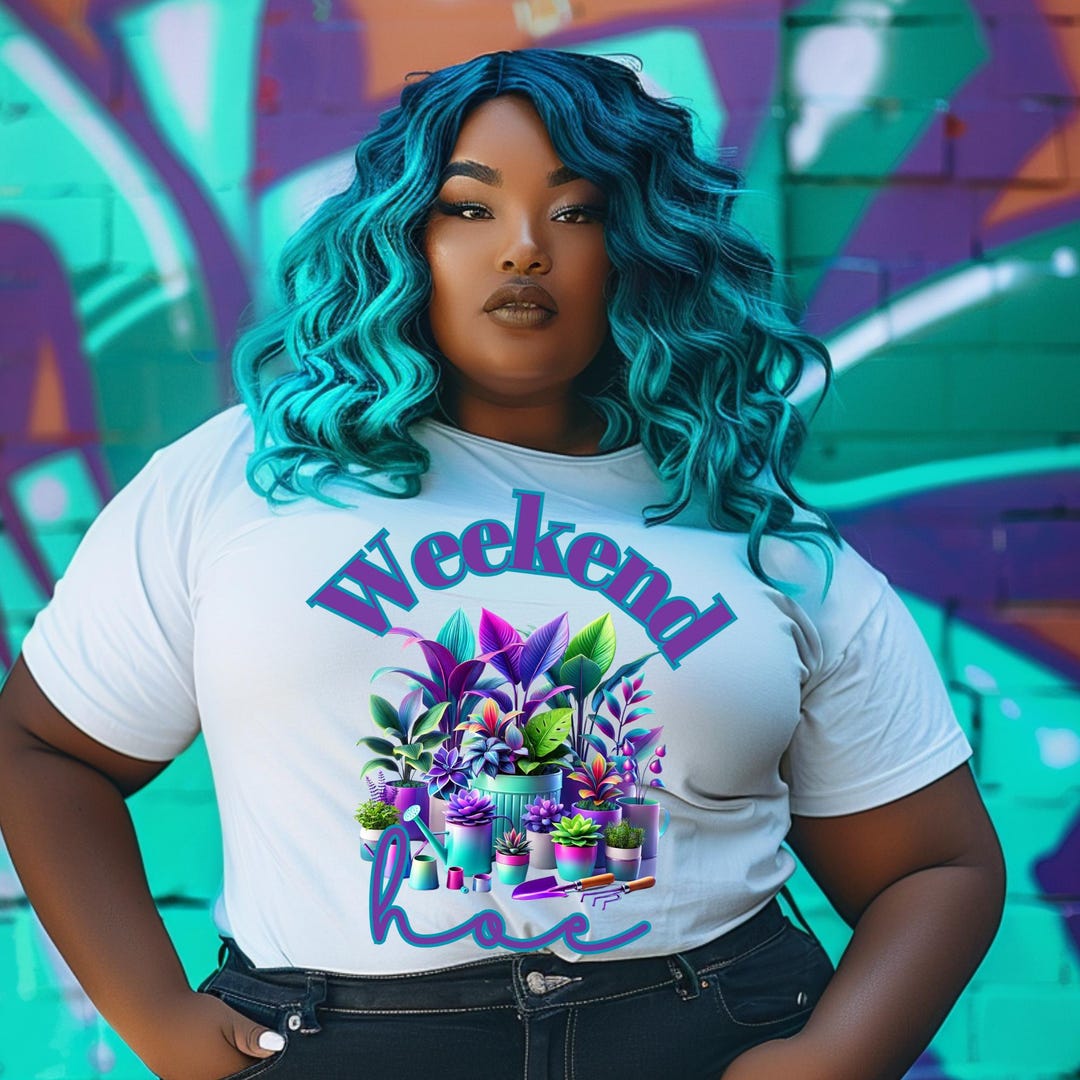 Weekend Hoe PNG: Funny Gardening Design (digital Download) - Etsy