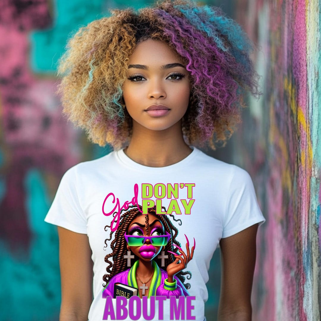 Black Girl Christian PNG: Bold Faith Digital Art (digital Download - Etsy