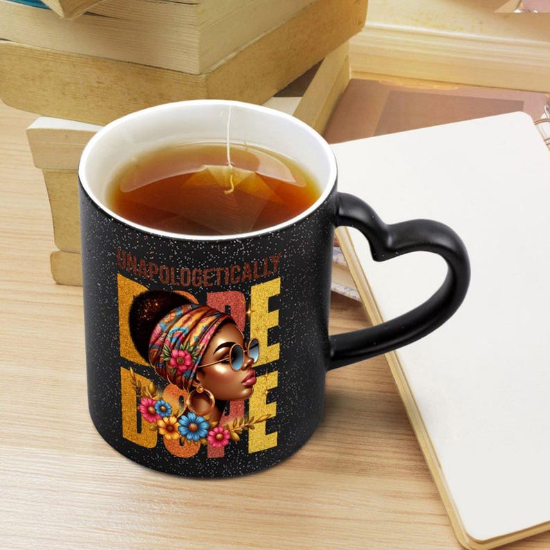 Unapologetically Dope PNG | Afro Woman Sublimation Design | Black Girl ...