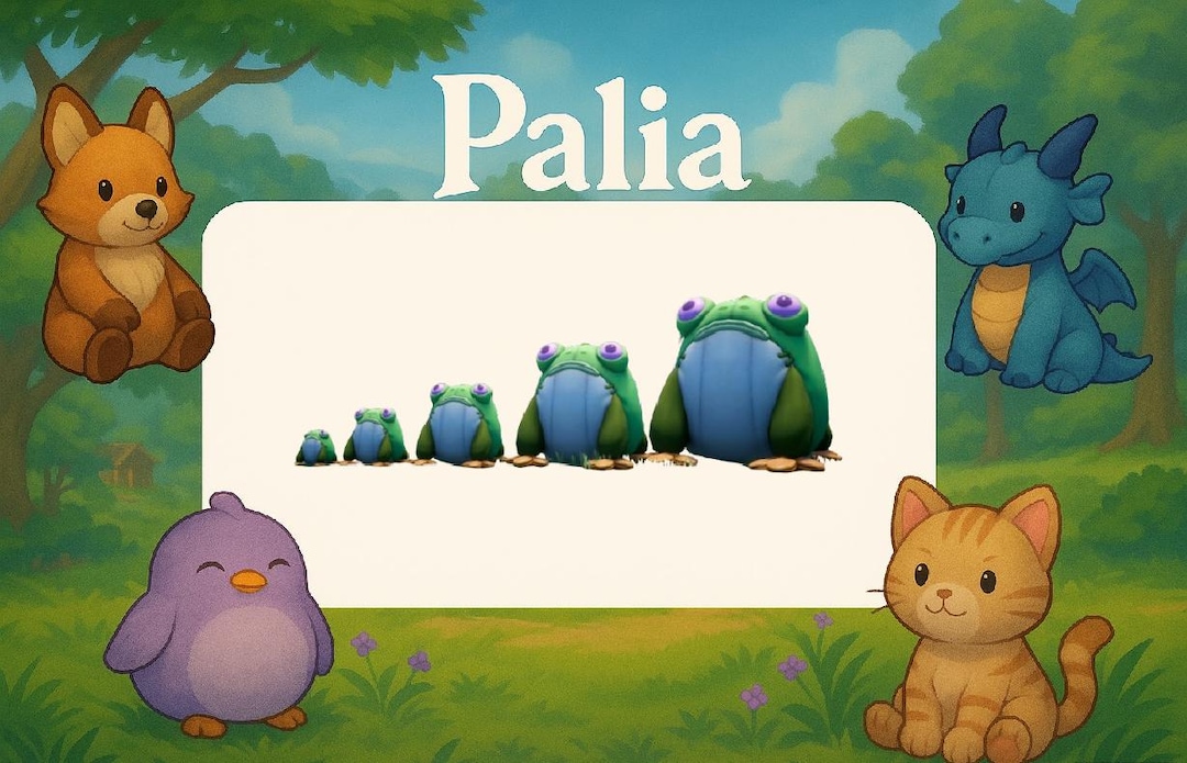 Palia Frog Plushies - Etsy