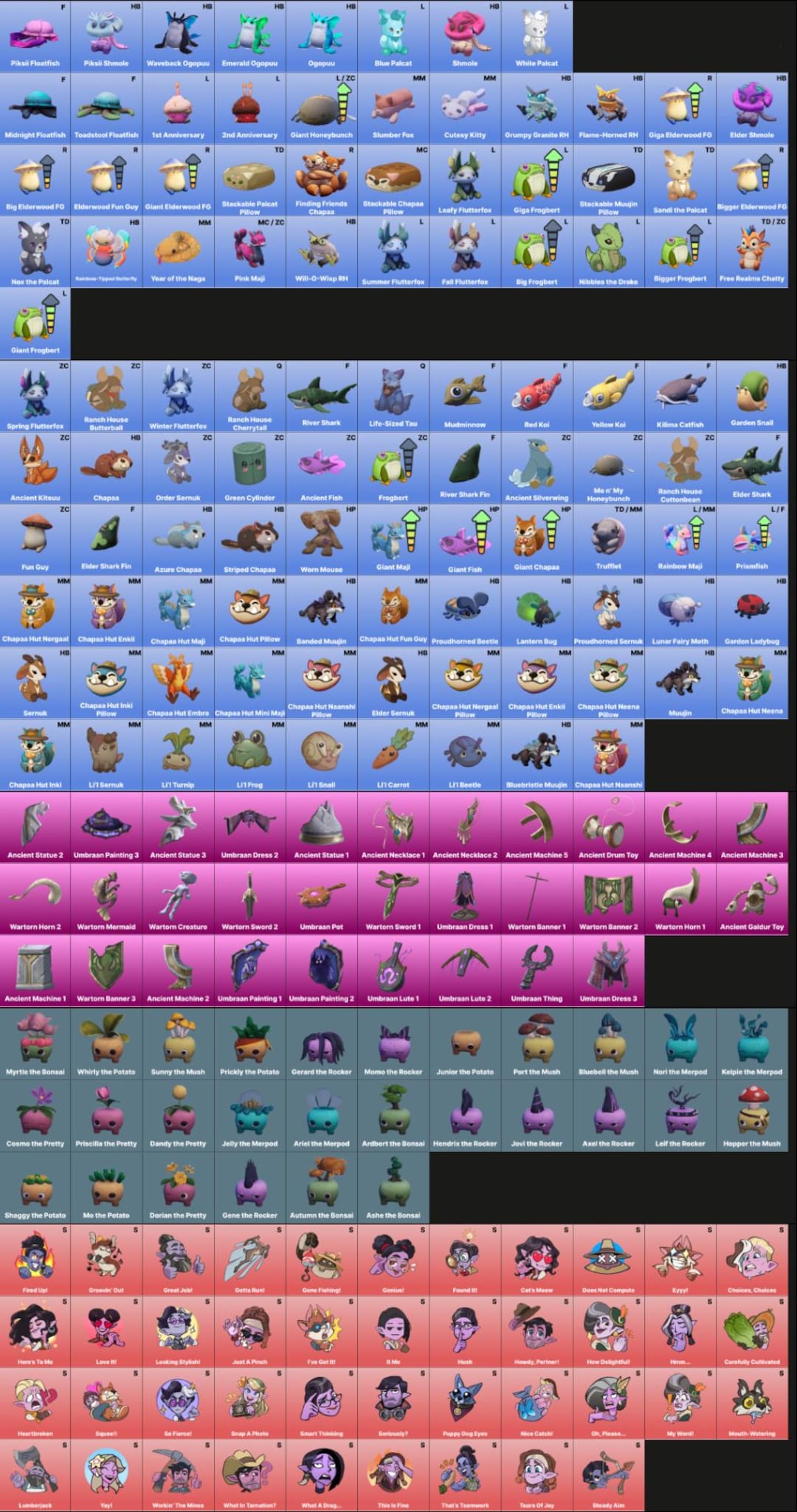 Palia Plushies (any) - Etsy