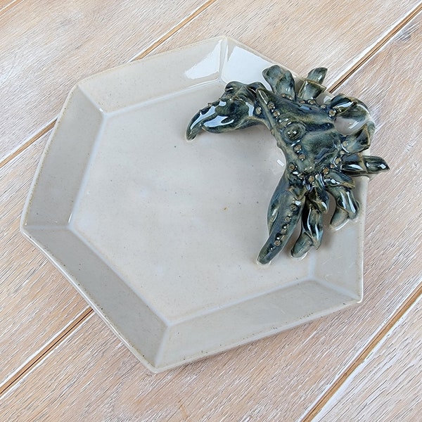 Ocean Pottery Tray - Etsy