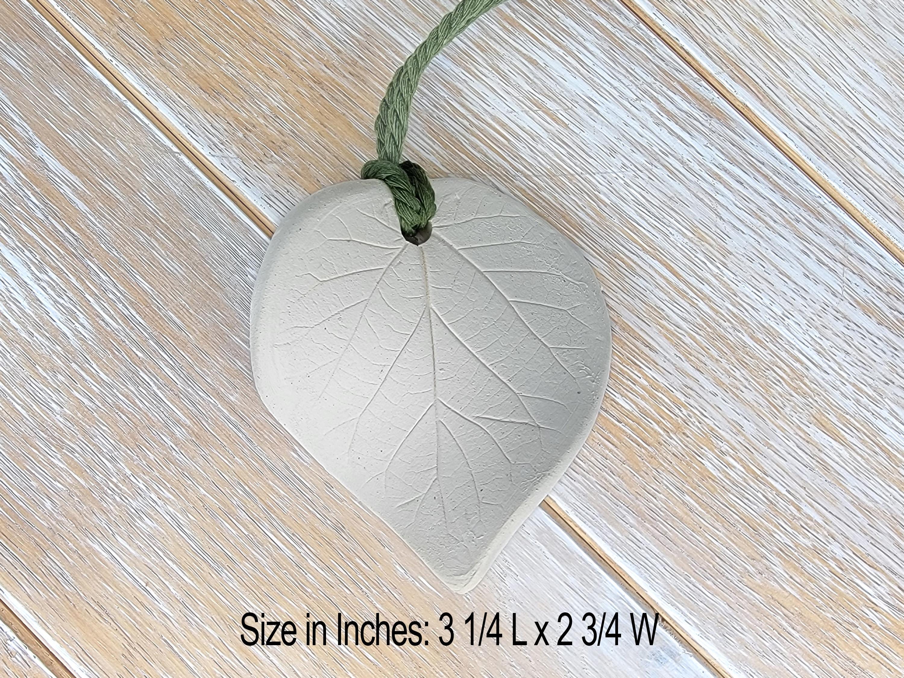 Ceramic Terracotta Diffuser Leaf Essential Oil Room Scented Stones ...