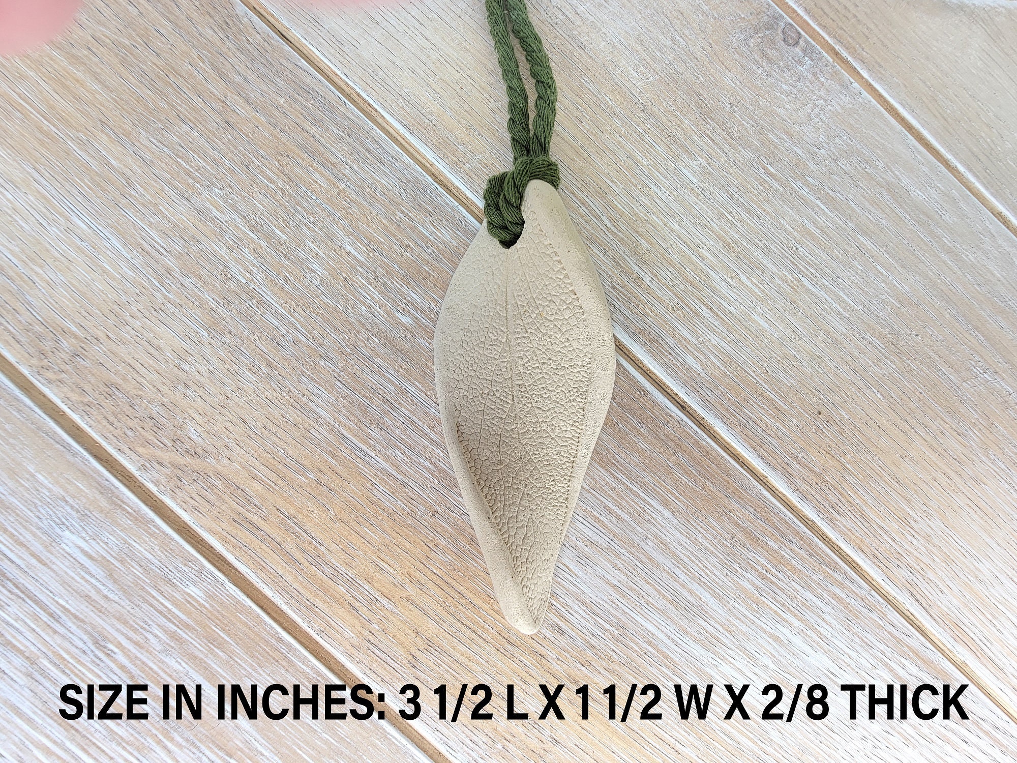 Ceramic Terracotta Diffuser Leaf Essential Oil Room Scented Stones ...