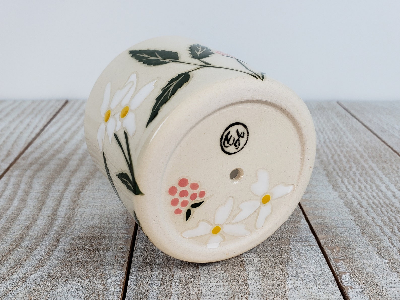 Raspberry Planter Succulent Pink Decor Pattern Ceramic Pottery - Etsy