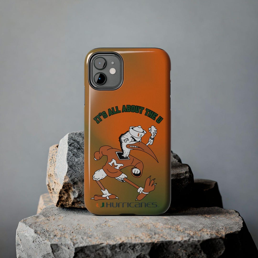 University of Miami Hurricanes Football Phone Case, Its All About the U ...