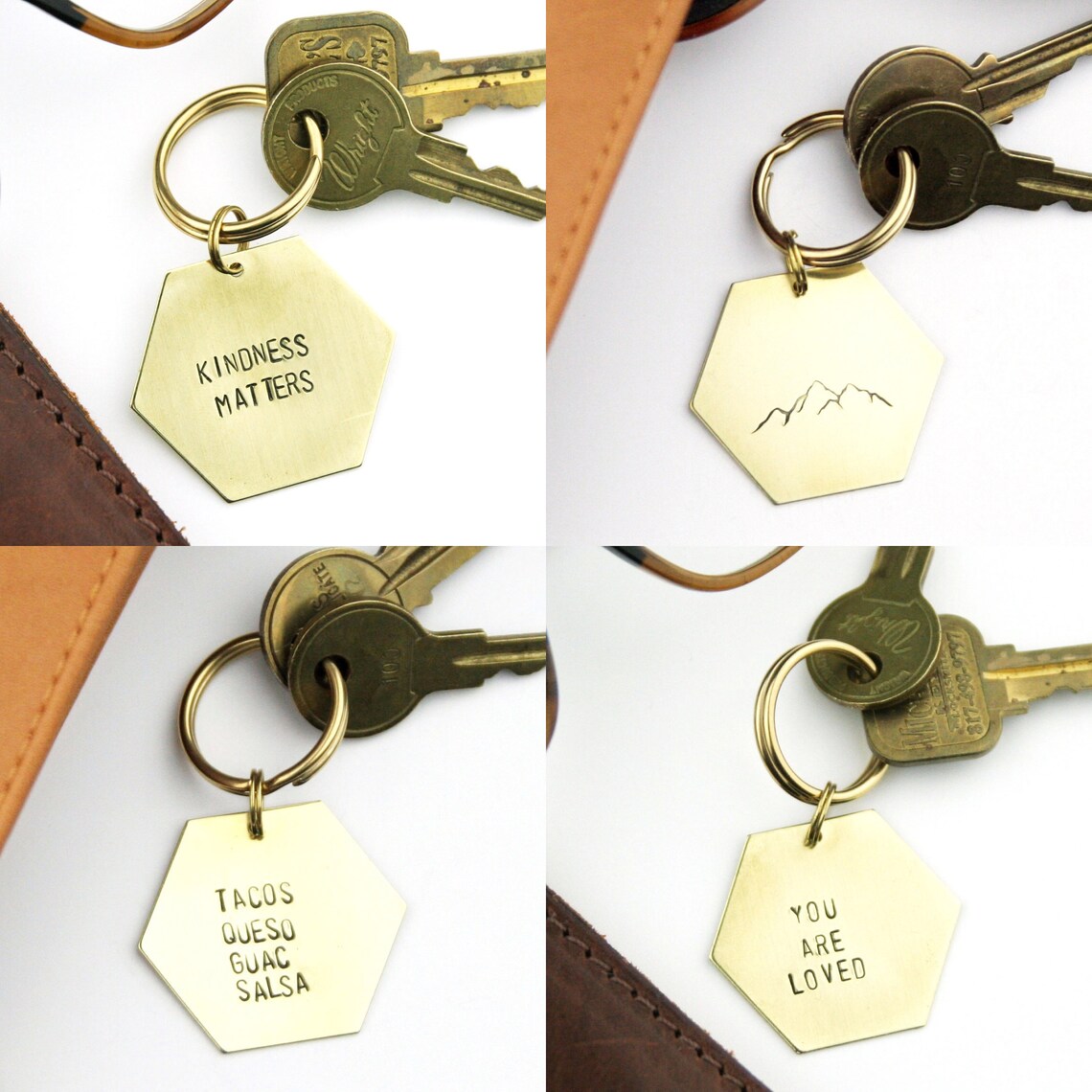 I'd Rather Be Reading Keychain Gold Book Keychain - Etsy