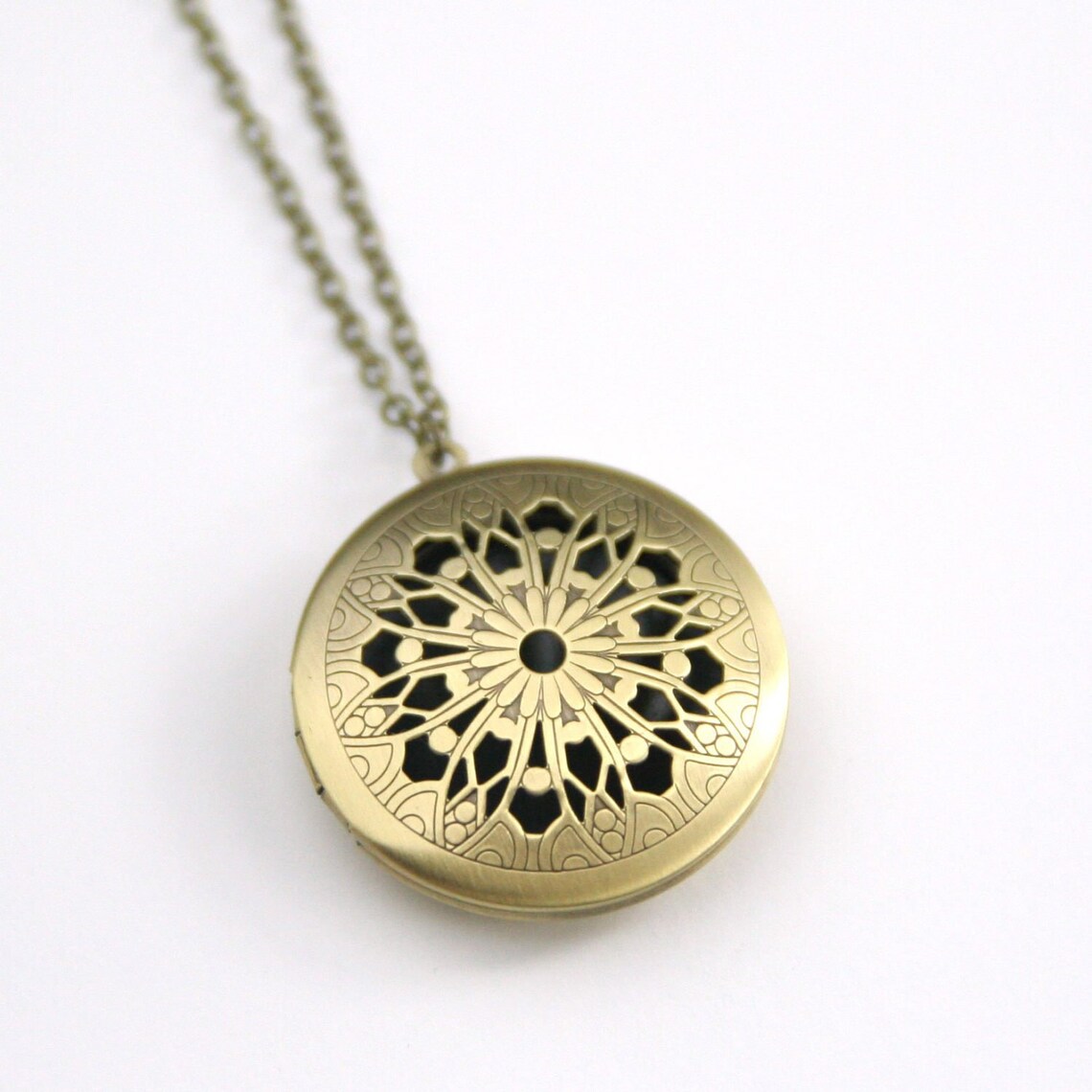 Brass Locket Bridesmaid Locket Simple Locket Bridesmaid - Etsy