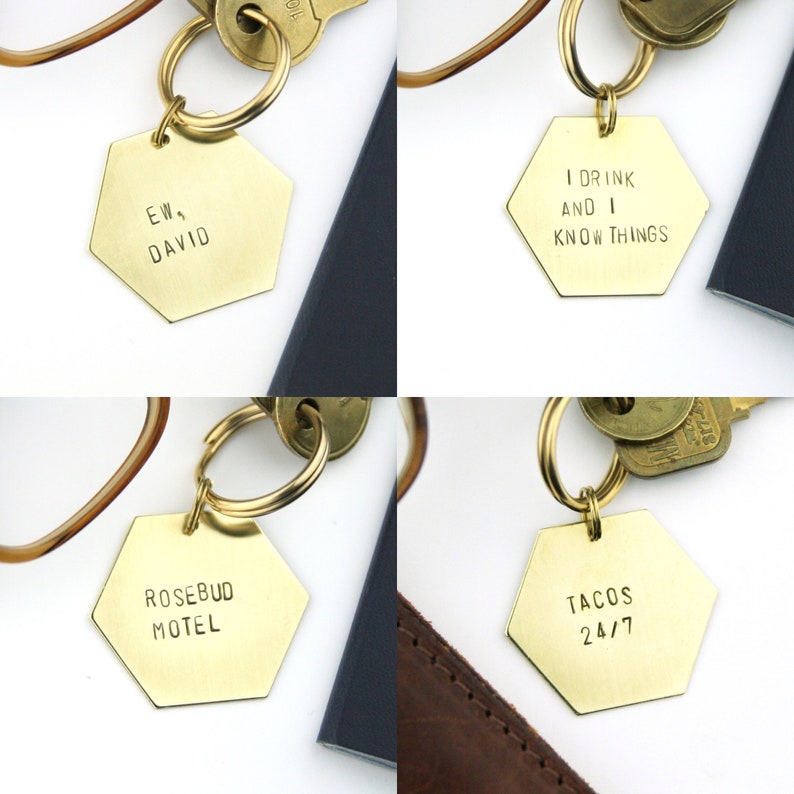 Ew People Brass Keychain Introvert Gift Funny Keychain | Etsy