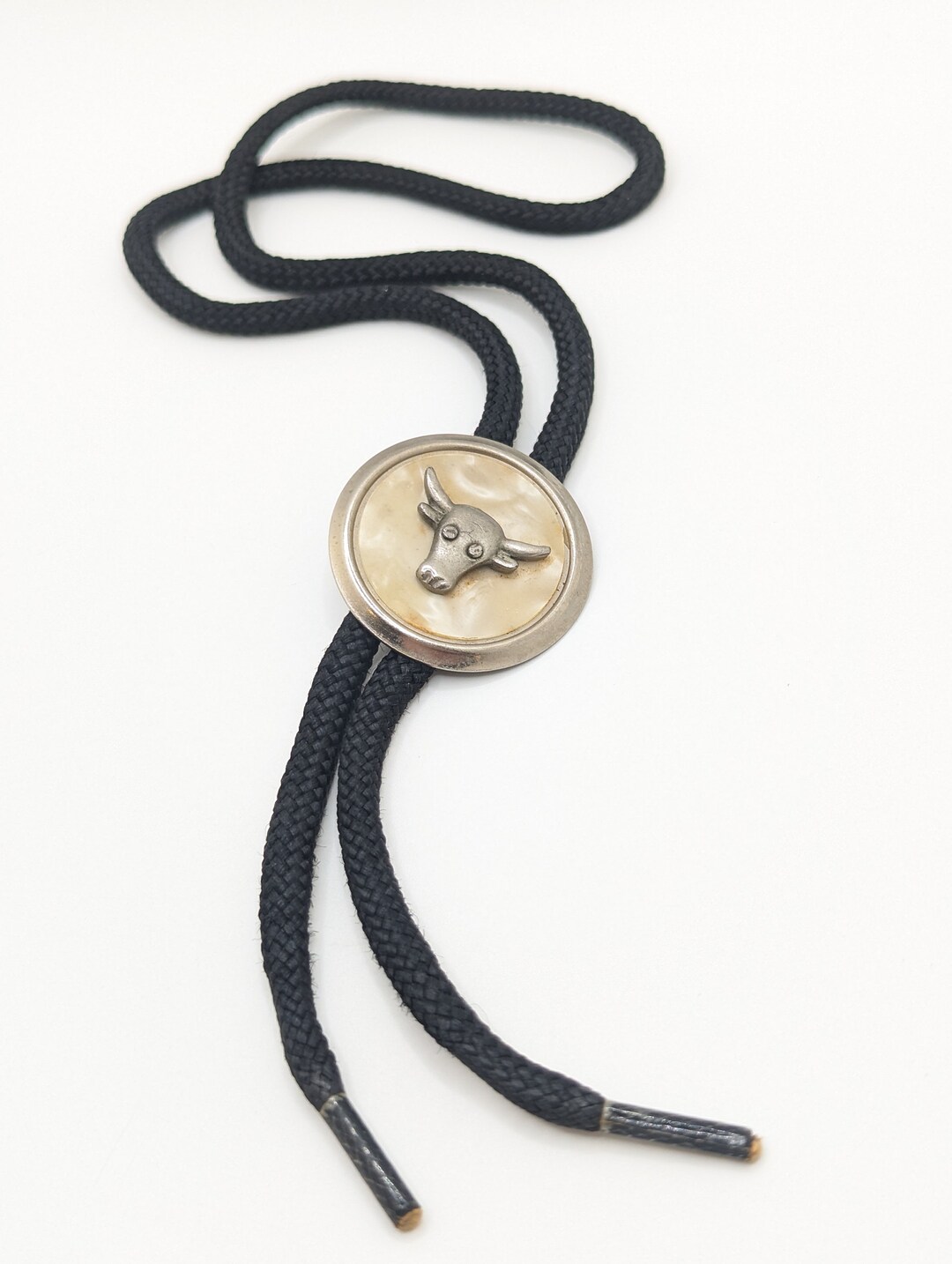 Vintage Texas Longhorn Bolo Tie Southwest Christmas Gift for Her ...