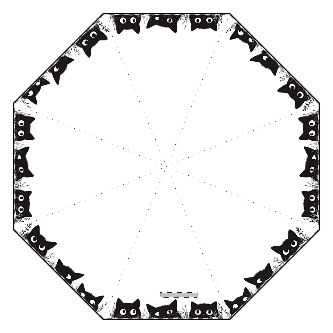 Black Cats Umbrella - Etsy