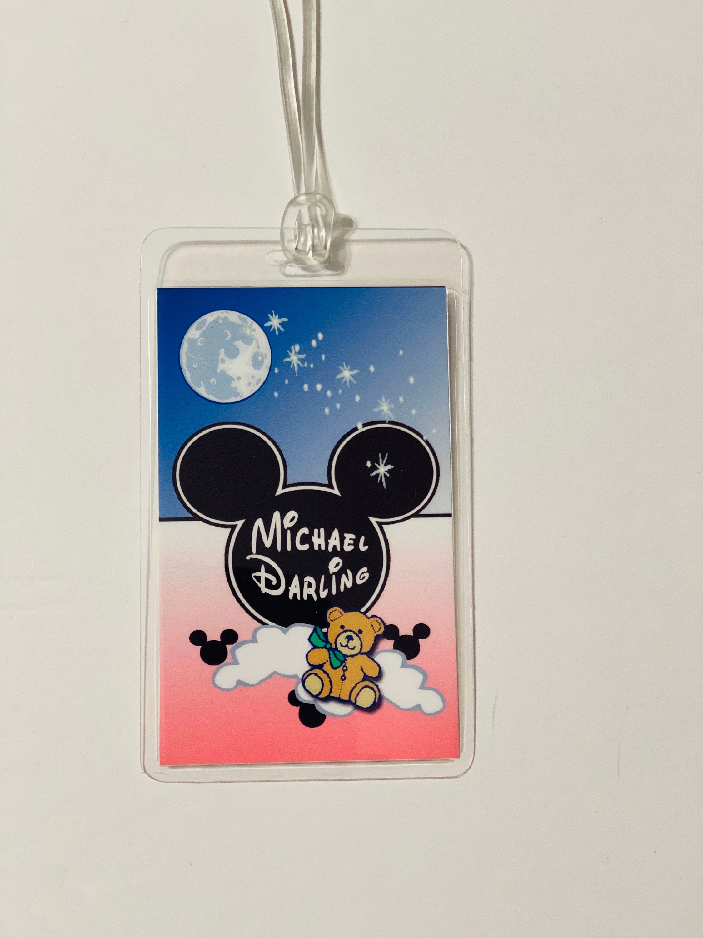 Disney luggage tags 1 Luggage Tag CHOICE of Personalized | Etsy