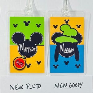 Disney Luggage Tag - Great Fish Extender Gift - Mickey Mouse Tags ...
