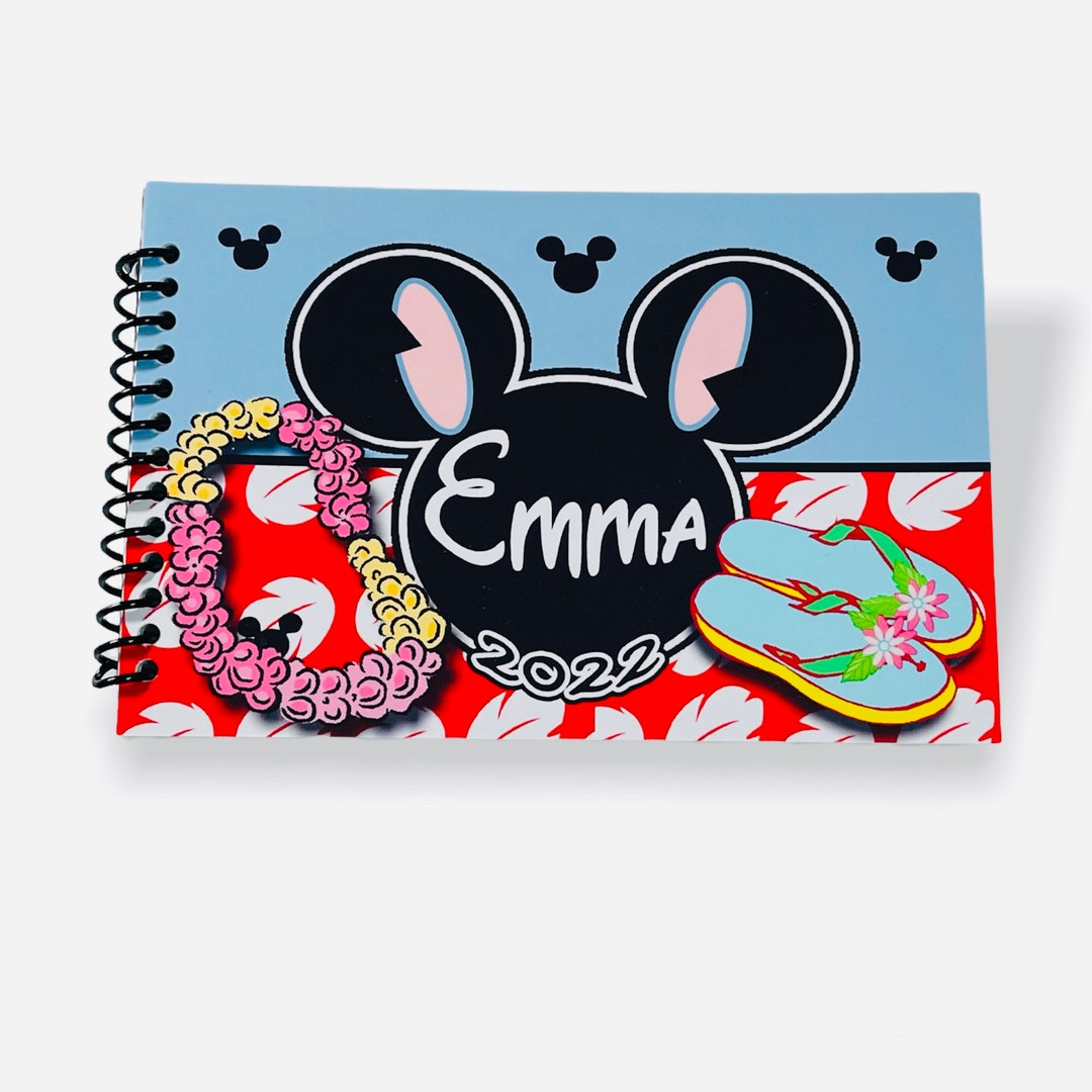 Disney Autograph Book LILO STITCH Mickey Mouse Inspired Personalized ...