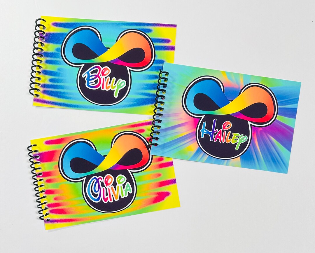 Disney Autograph Book Infinity AUTISM AWARENESS Infinity MICKEY ...