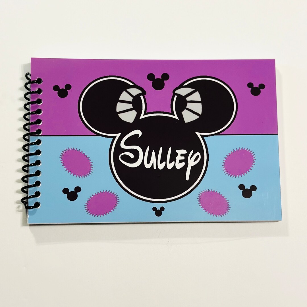 Disney Autograph Book - MONSTERS INC Personalized Autograph Book W/ 25 ...