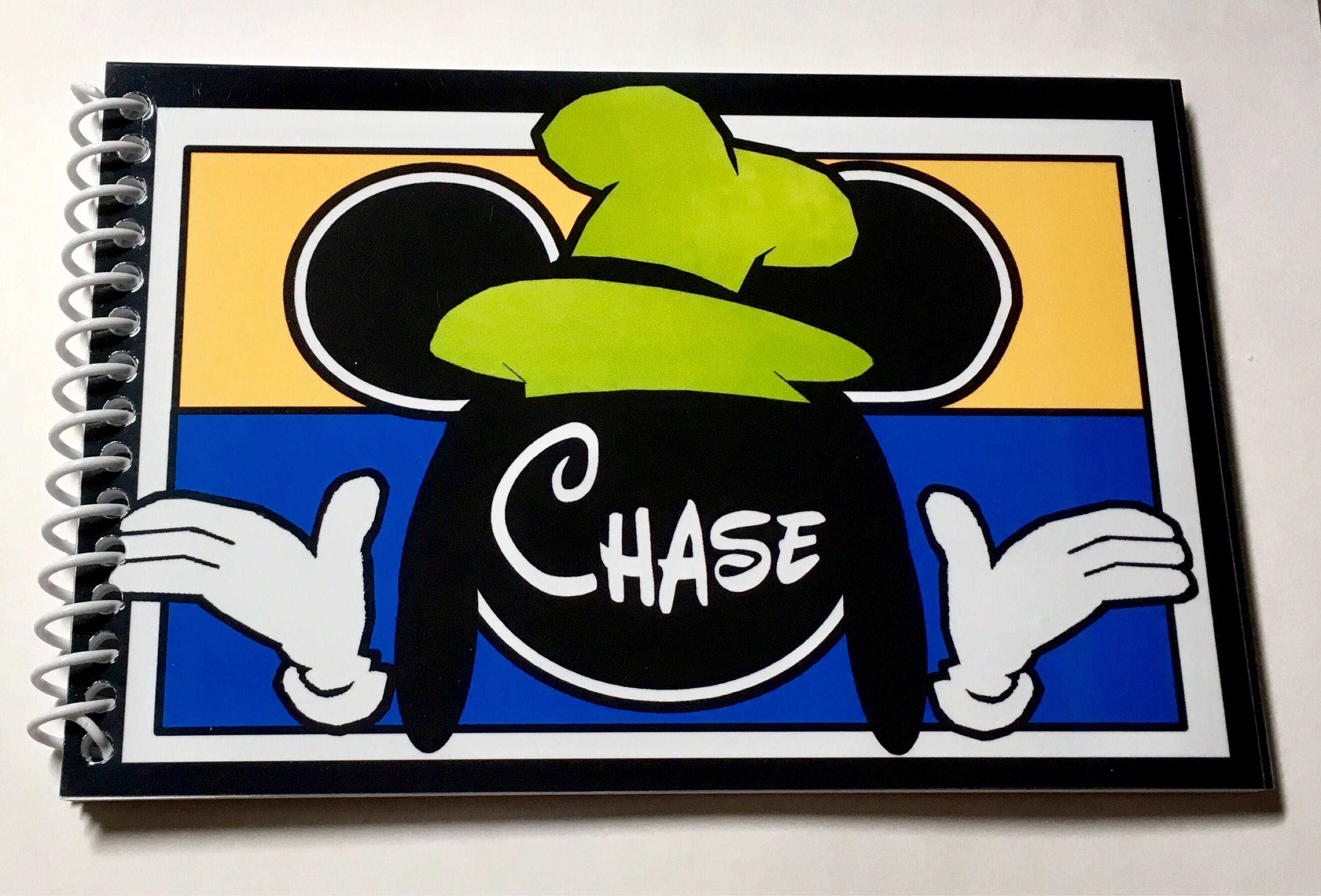 Personalized DISNEY Autograph Book GOOFY Mickey Mouse with | Etsy