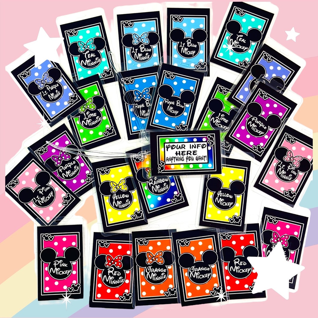Personalized Disney Luggage Tags - Perfect Cheer Tag - Free ...