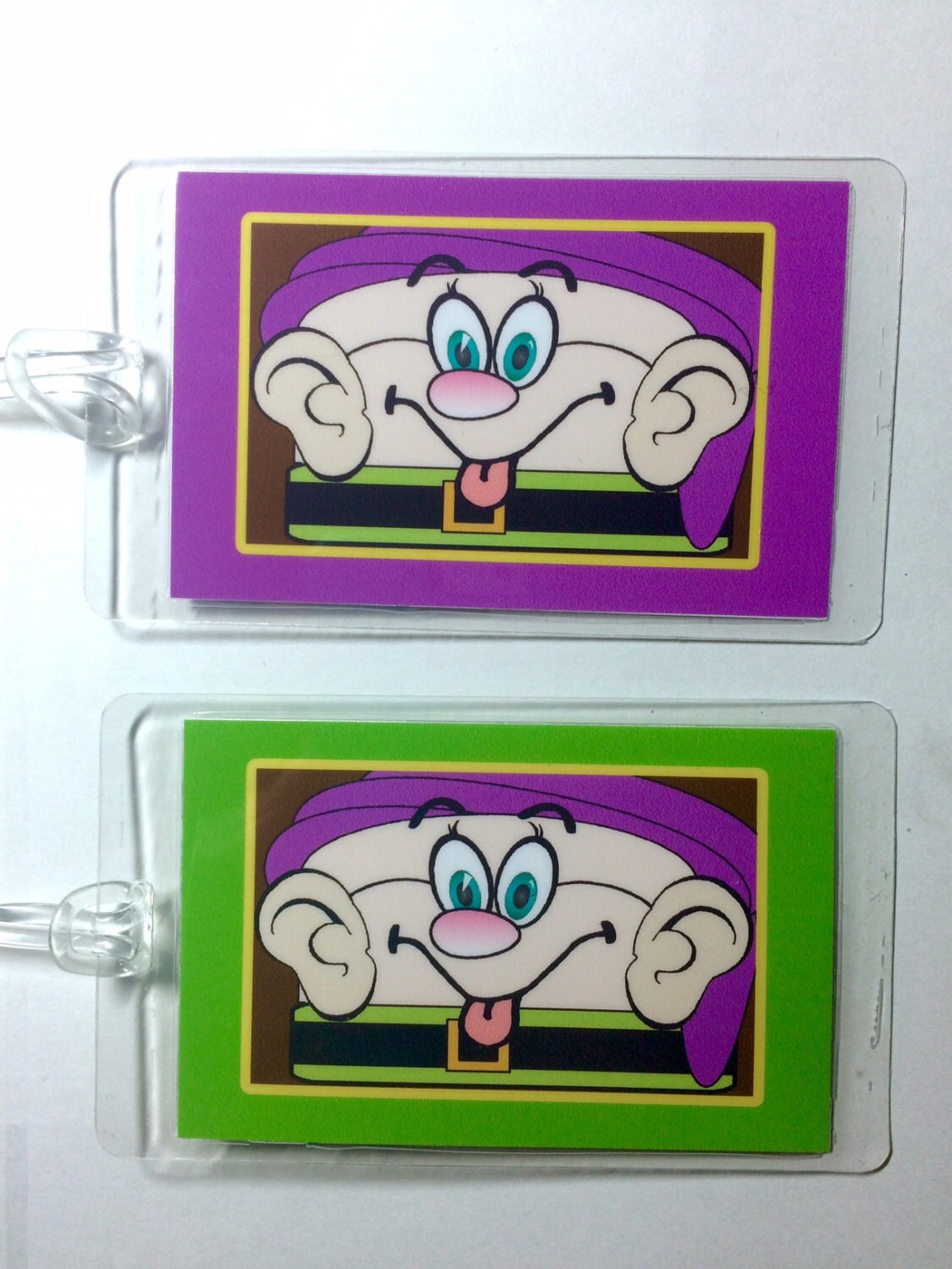 DISNEY Luggage Tags Personalized DOPEY Dopey Challenge Etsy