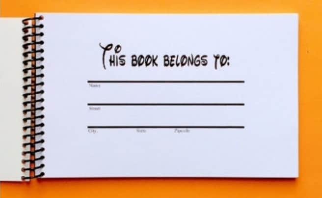 Disney Autograph Book LILO and STITCH Inspired Personalized - Etsy