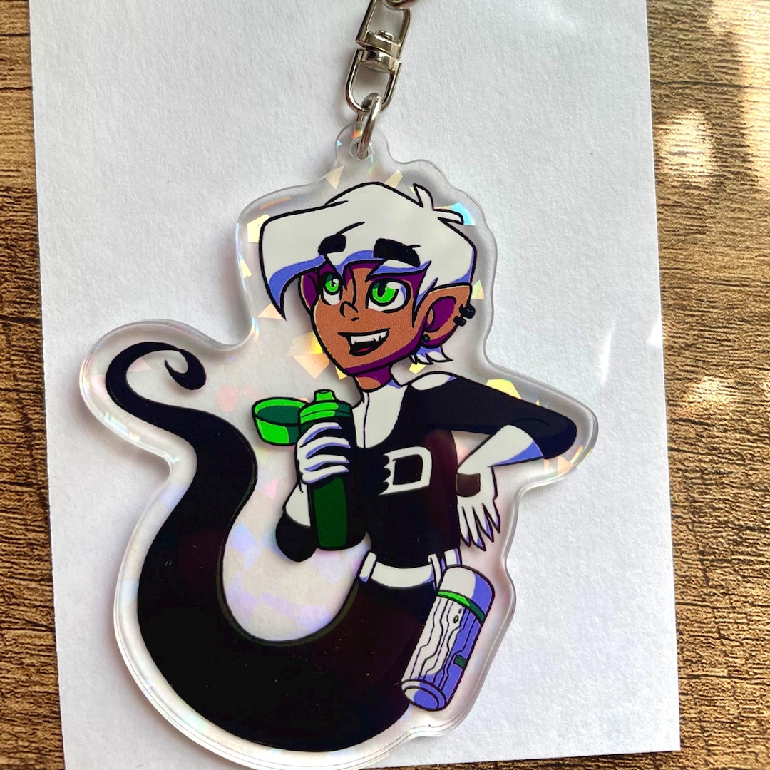 Danny Phantom Acrylic Charm - Etsy