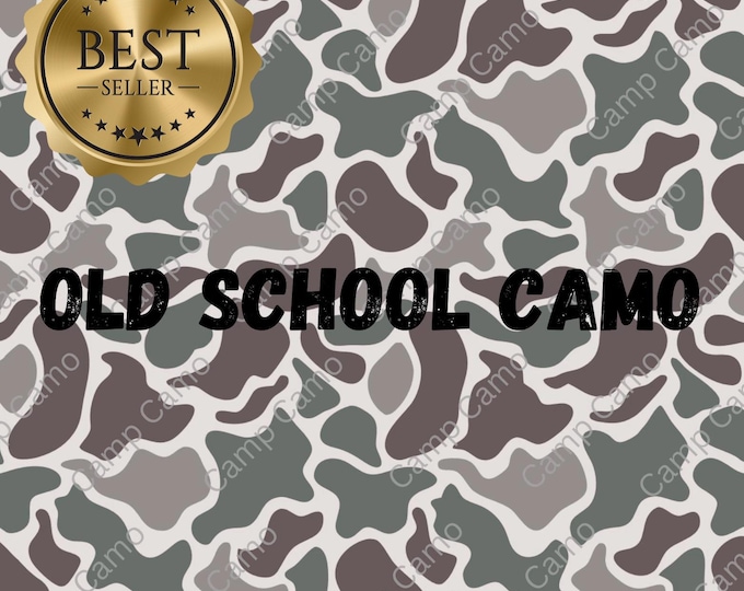 Retro Camo Seamless Pattern - Hunting Seamless File - Green - Boys ...