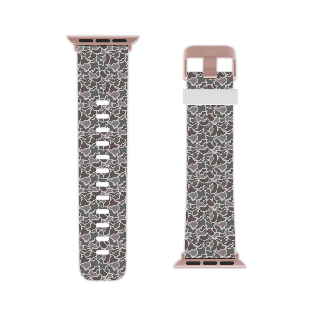Camo Watch Band, Duck Hunter Apple Watch Strap, Hunting Theme Wristband ...