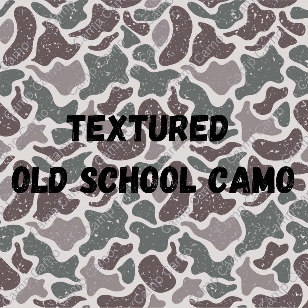 Textured Marsh Old School Camo Seamless Pattern PNG, Duck Hunting ...