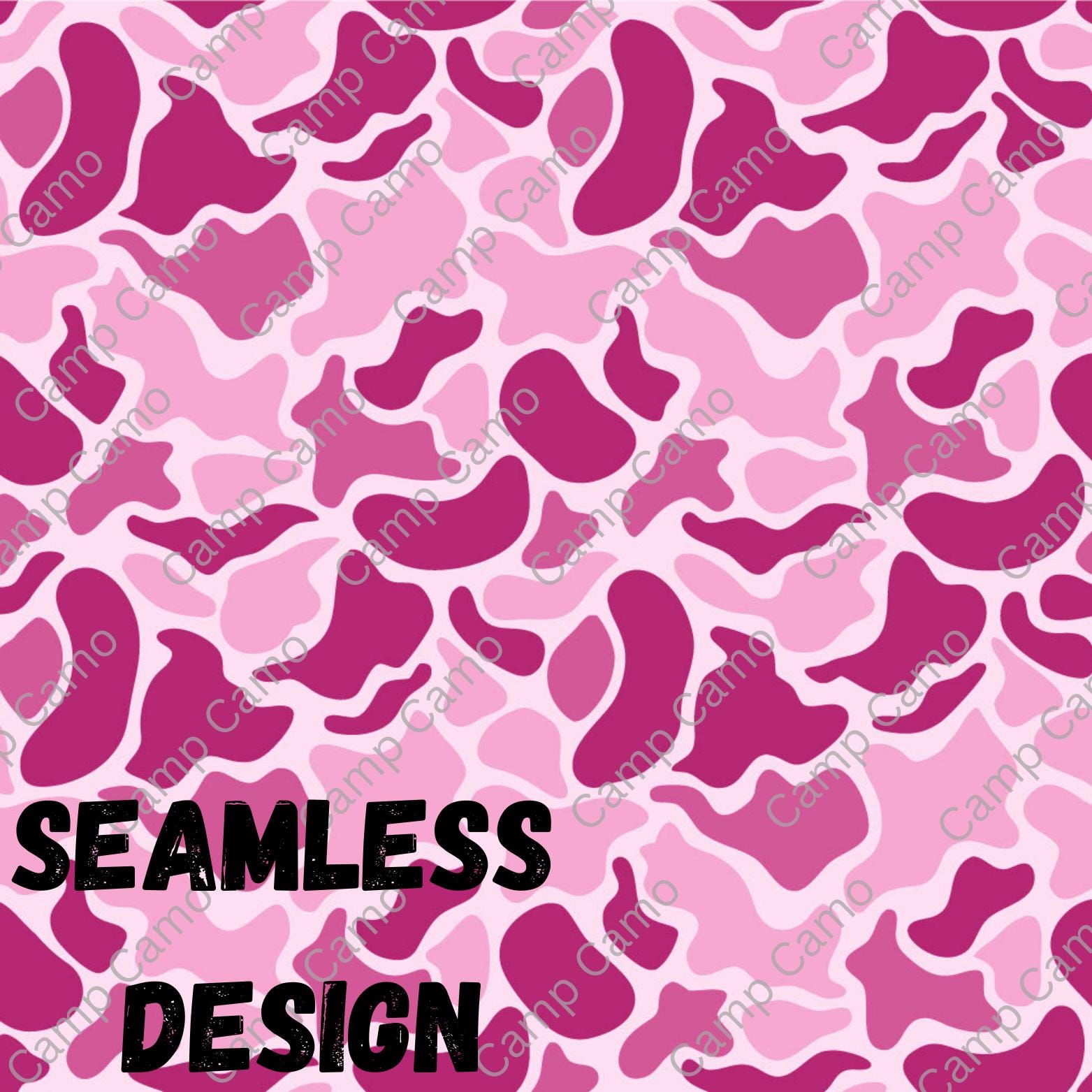 Pink Camo Seamless Pattern PNG, Duck Hunting Camouflage Design, Digital ...