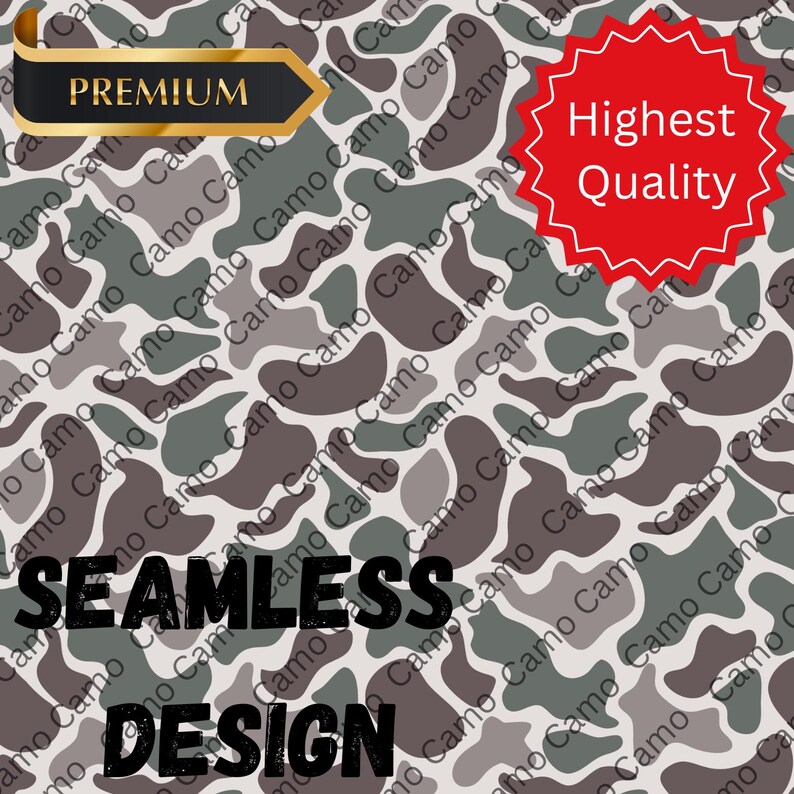 Premium Marsh Old School Camo Seamless Pattern PNG – Highest Quality ...