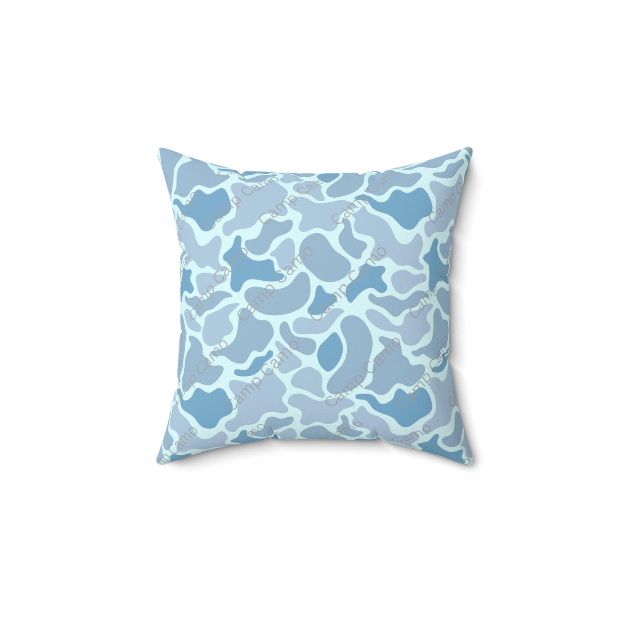 Blue Old School Camo Seamless Pattern PNG, Duck Hunting Camouflage ...